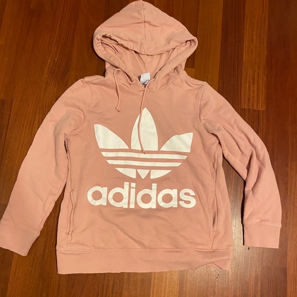 adidas | Tops | Adidas Blush Pink Sweatshirt | Poshmark